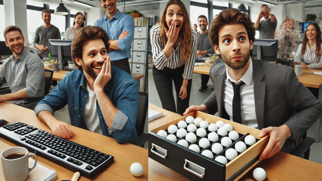 The Office Prank War: A Tale of Hilarious Hijinks - The Cheezee